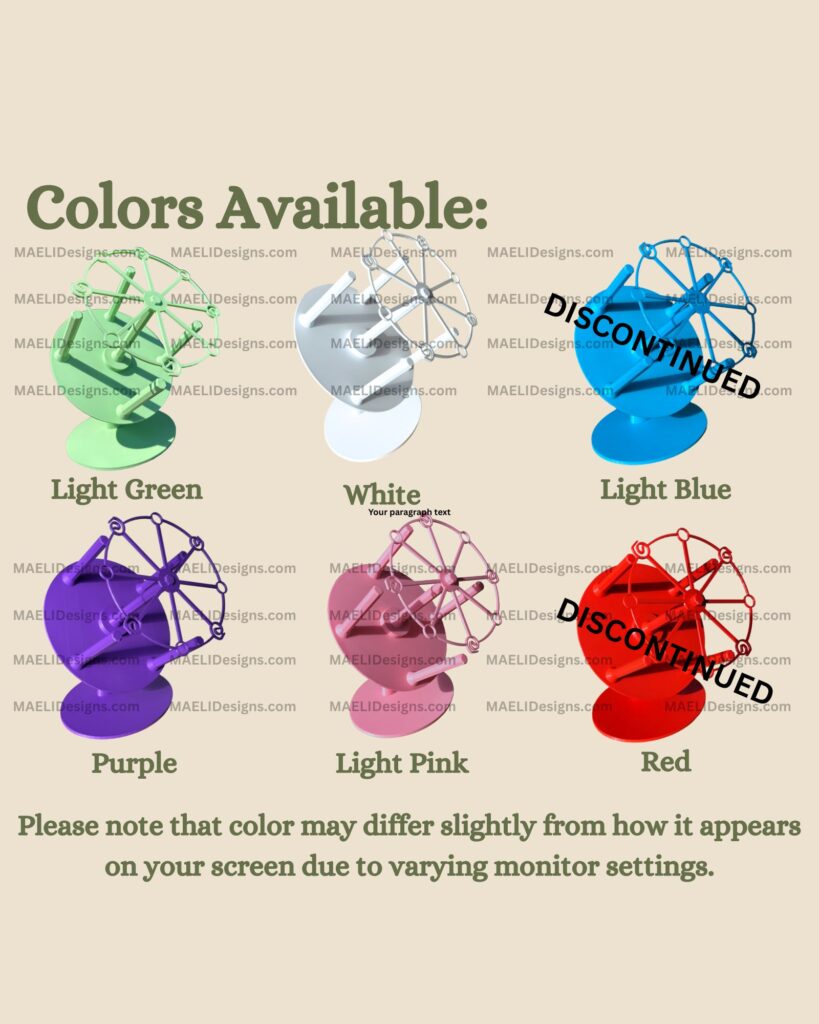 The Colorwork Wheel V2.0 - 3D Printed Yarn Untwisting Tool for Crochet ...